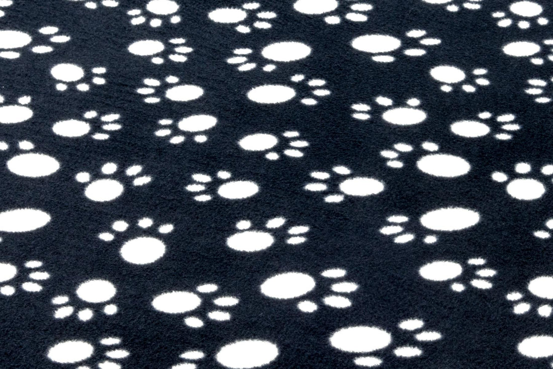 Black Paw Spare Cover – Sleepy Head Pet Beds